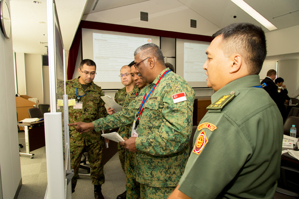 Table Top Exercise on the Multinational Coordination Centre