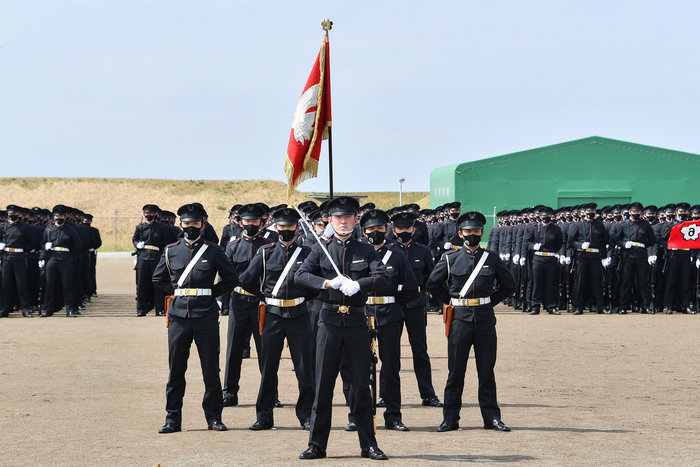 The graduation ceremony of the JGSDF High Technical School | Japan ...