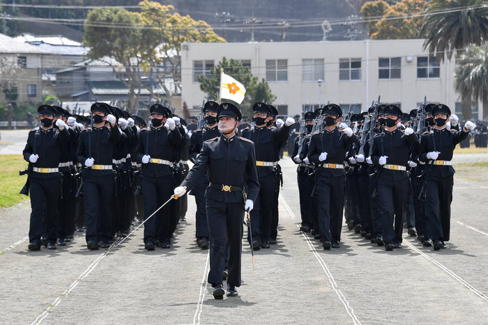 The graduation ceremony of the JGSDF High Technical School | Japan ...
