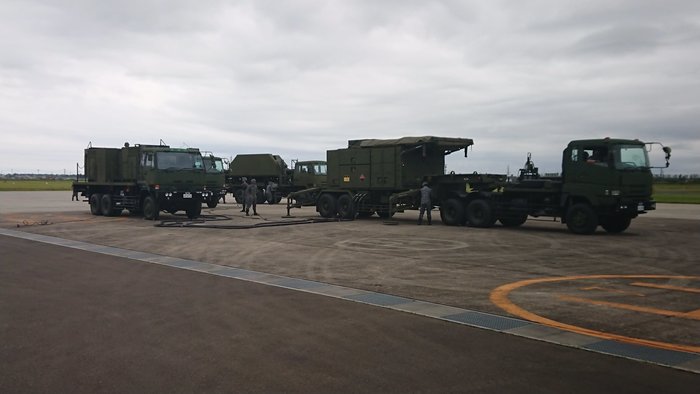 JASDF conducted PAC-3 maneuver deployment training at JGSDF Camp ...