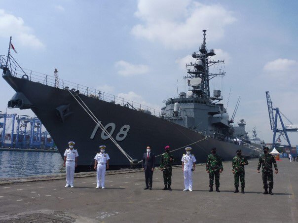 JS Akebono of JMSDF made a port call at Jakarta, Indonesia | Japan Ministry of Defense