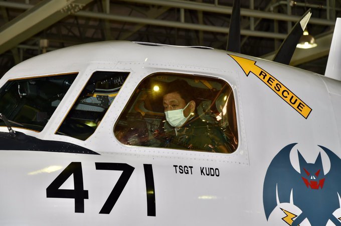 Defense Minister Kishi visited JASDF Misawa Air Base | Japan Ministry ...
