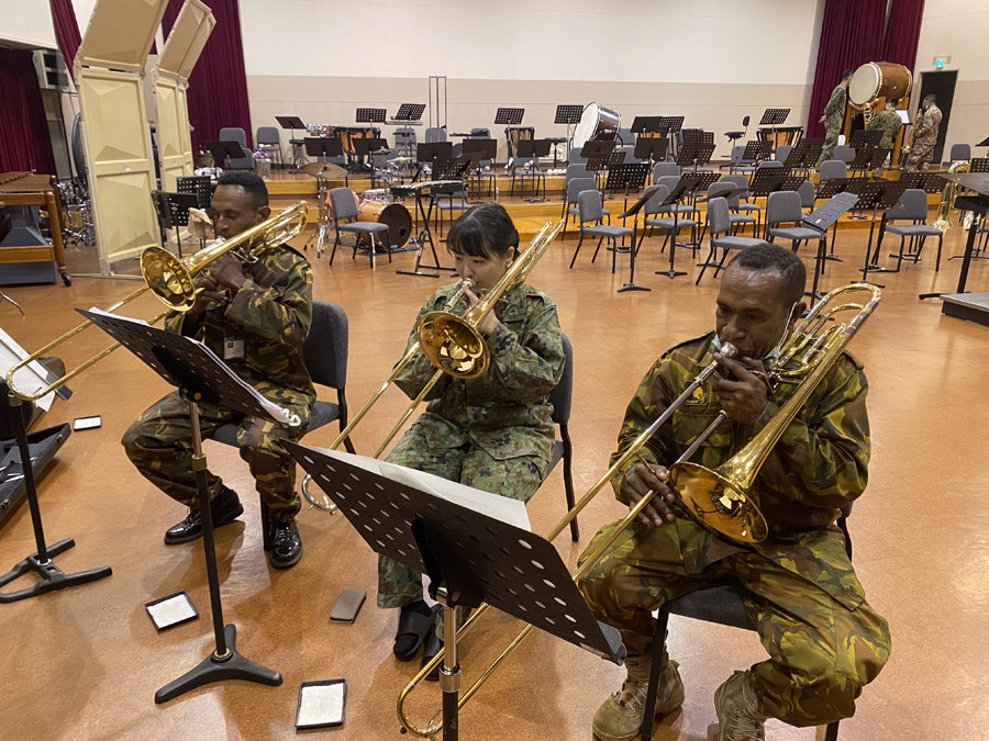 Military Music Training | Japan Ministry of Defense