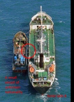 Suspicion of illegal ship-to-ship transfers of goods by NAM SAN 8 ...