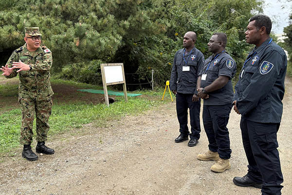 2025 Solomon Islands (UXO disposal, Invitation) | Japan Ministry of Defense