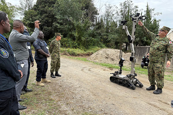2025 Solomon Islands (UXO disposal, Invitation) | Japan Ministry of Defense