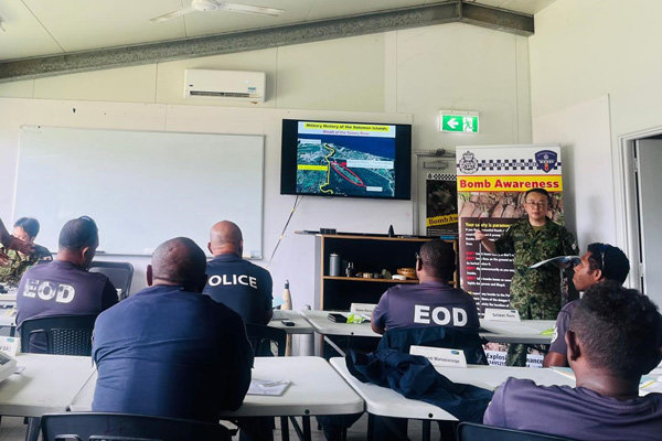 2026 Solomon Islands (UXO disposal) | Japan Ministry of Defense