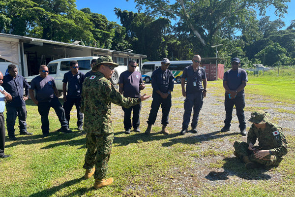 2026 Solomon Islands (UXO disposal) | Japan Ministry of Defense