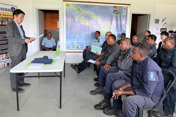 2026 Solomon Islands (UXO disposal) | Japan Ministry of Defense