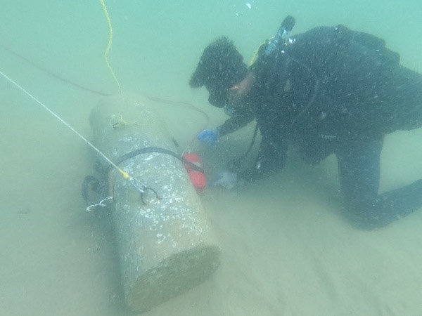 Underwater UXO Clearance | Japan Ministry of Defense
