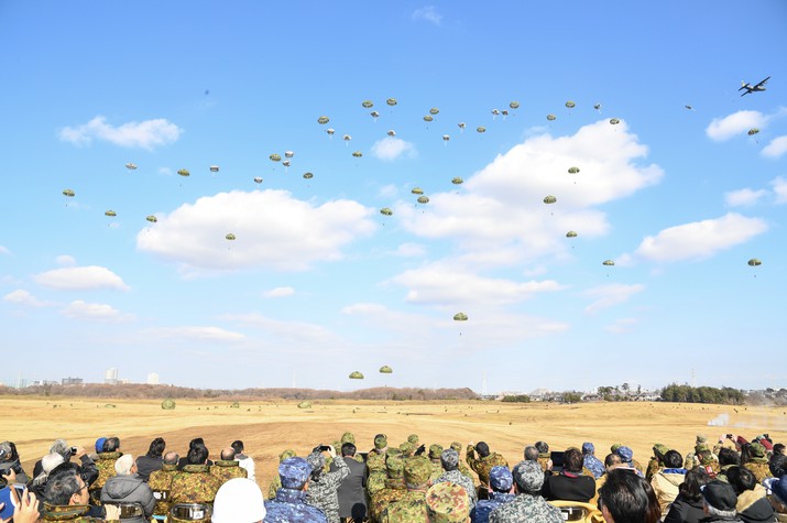 First Drop Drill 2019 of the JGSDF 1st Airborne Brigade