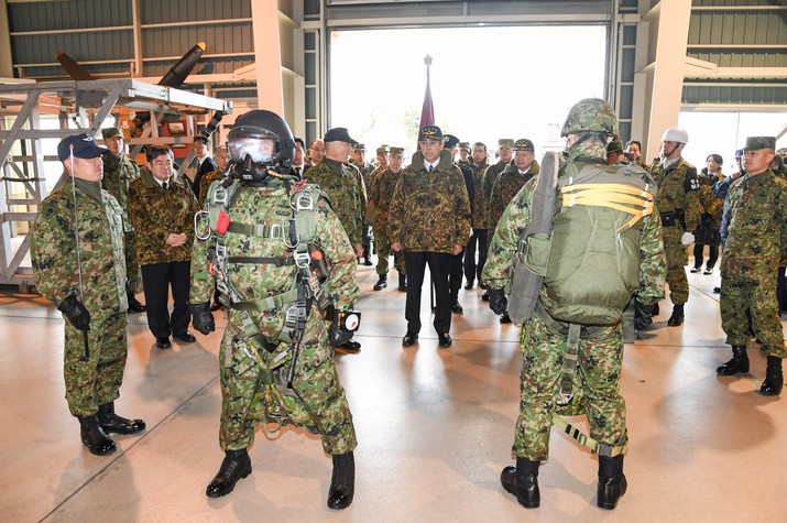 First Drop Drill 2019 of the JGSDF 1st Airborne Brigade