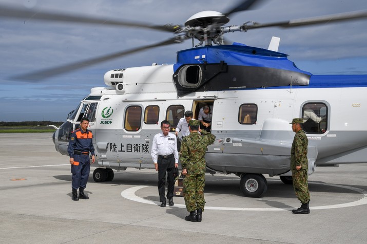Minister Kono visits Disaster-Affected Areas | No.117 PHOTO GALLERY ...