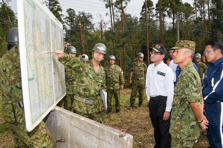 Minister Kono visits Disaster-Affected Areas | No.117 PHOTO GALLERY ...