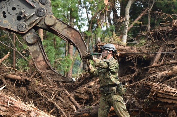 JSDF Disaster Relief Activities associated with 2019’s Typhoon No. 19 ...