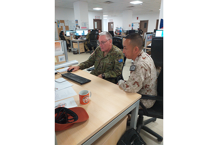 JSDF’s Dispatch to the MFO