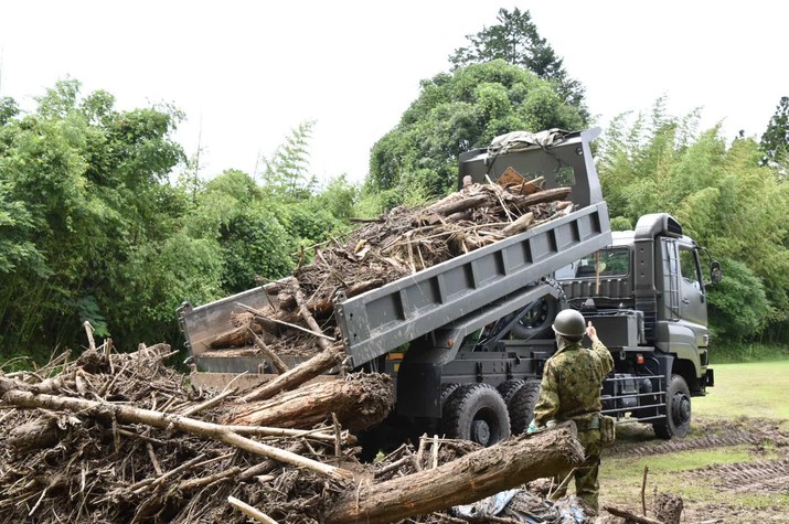 JSDF Disaster Relief Activities Associated with Heavy Rain in July 2020 ...