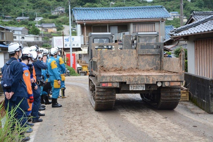 JSDF Disaster Relief Activities Associated with Heavy Rain in July 2020 ...