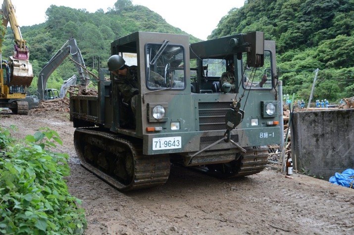 JSDF Disaster Relief Activities Associated with Heavy Rain in July 2020 ...
