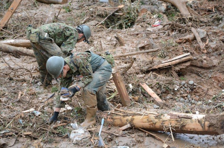 JSDF Disaster Relief Activities Associated with Heavy Rain in July 2020 ...