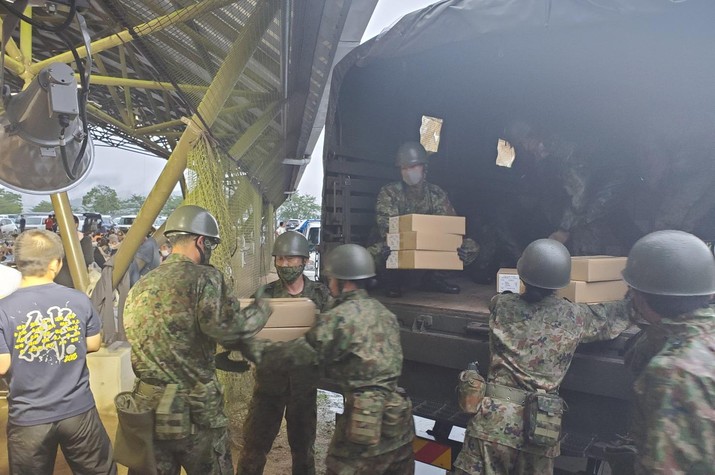 JSDF Disaster Relief Activities Associated with Heavy Rain in July 2020 ...