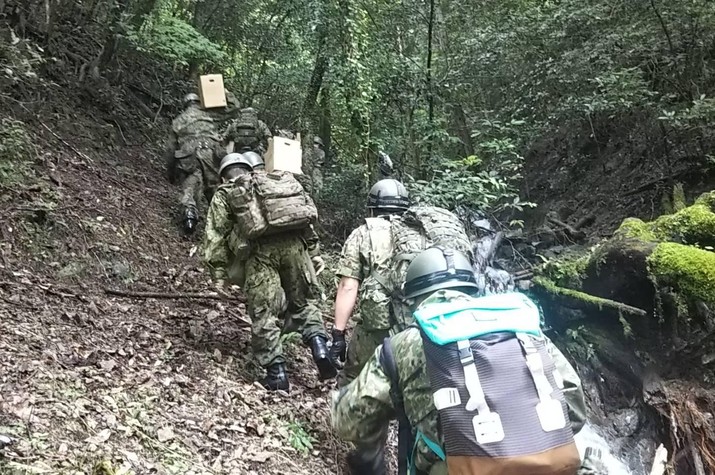 JSDF Disaster Relief Activities Associated with Heavy Rain in July 2020 ...