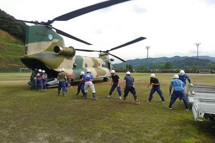 JSDF Disaster Relief Activities Associated with Heavy Rain in July 2020 ...