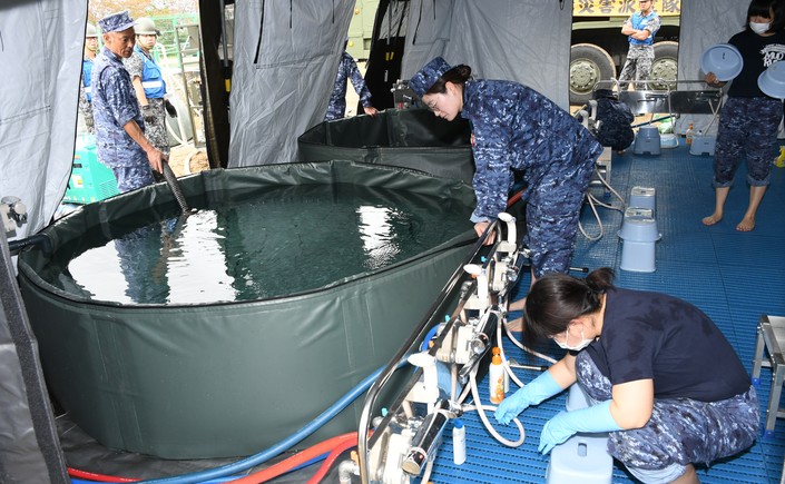 JSDF Disaster Relief Activities associated with 2019’s Typhoon No. 19 ...