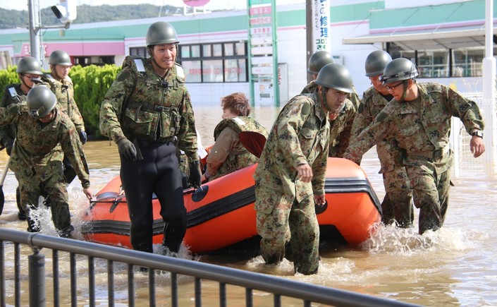 JSDF Disaster Relief Activities associated with 2019’s Typhoon No. 19 ...