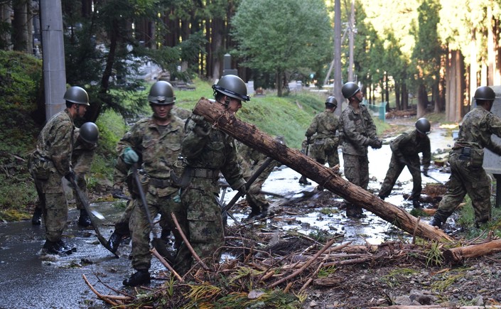 JSDF Disaster Relief Activities associated with 2019’s Typhoon No. 19 ...