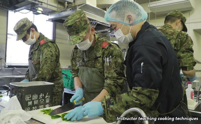 Field Feeding of the JGSDF