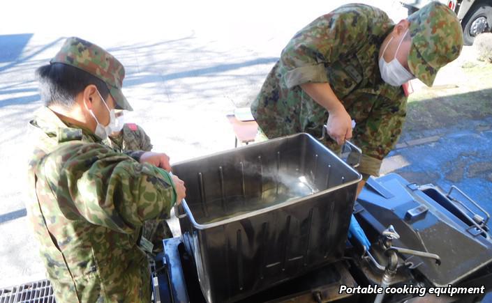 Field Feeding of the JGSDF