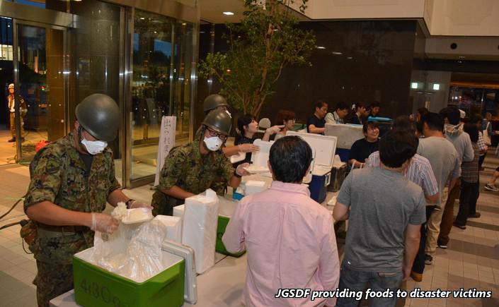 Field Feeding of the JGSDF