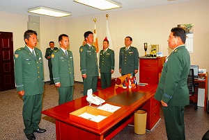 「UNMIN（国連ネパール政治ミッション）派遣隊員帰国」