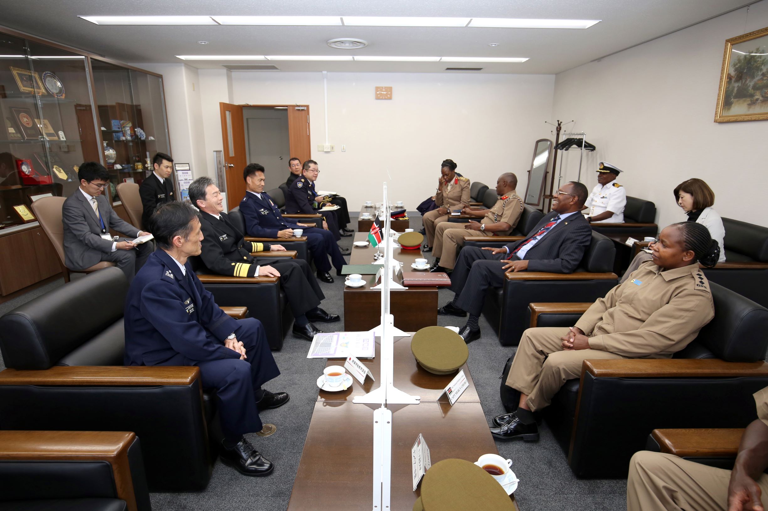 Office Call to the JSC Commandant