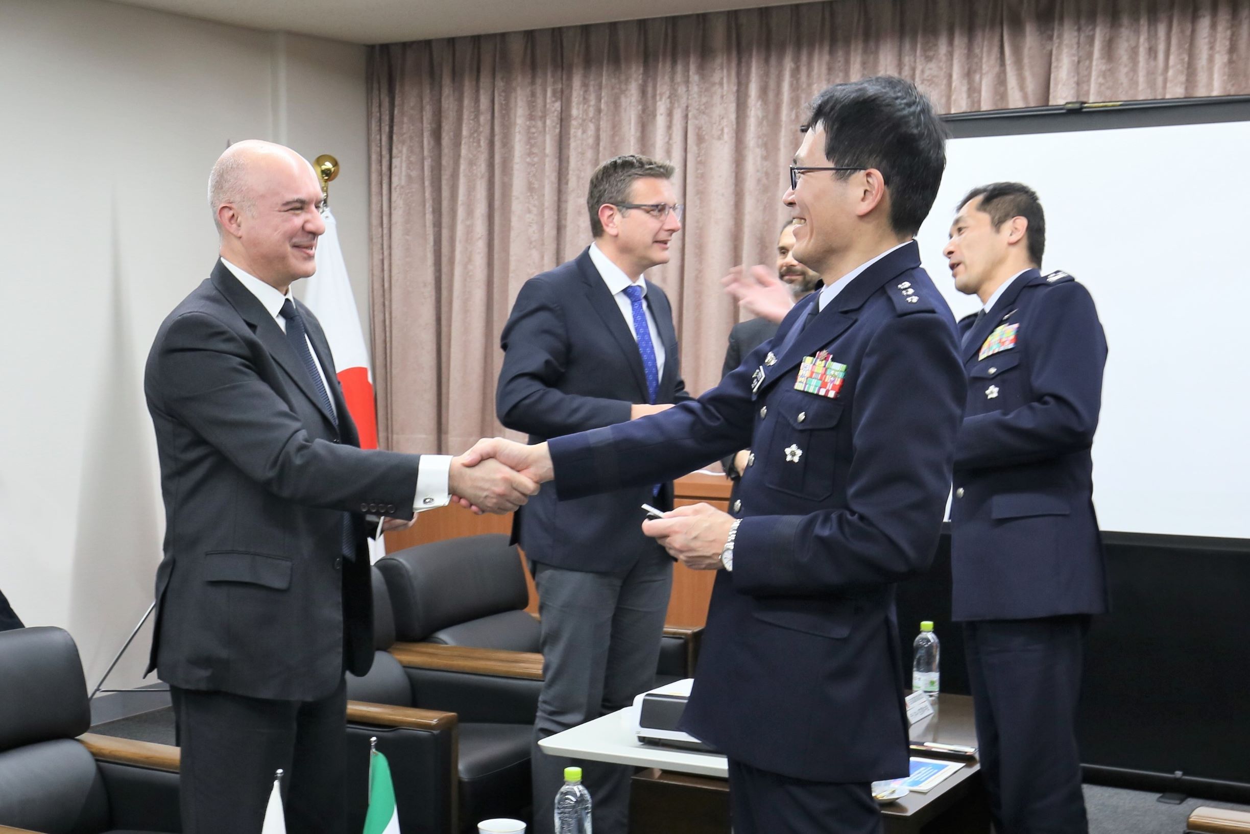 We had active exchange of views.