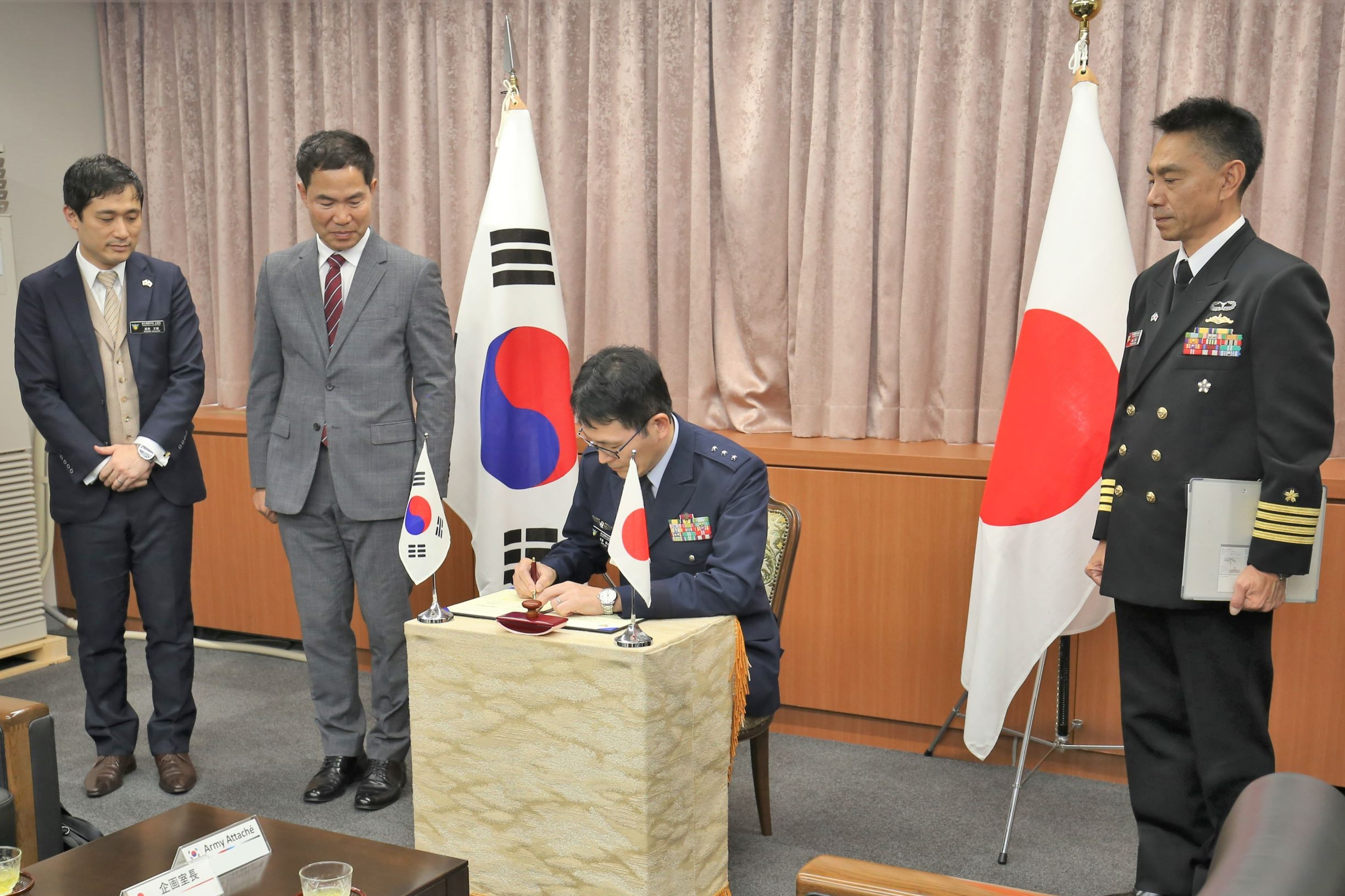 Signing ceremony