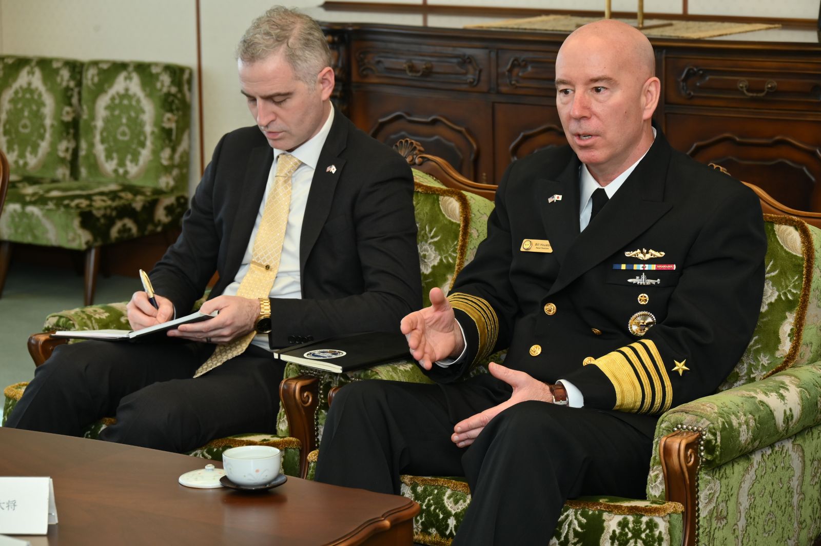 韓国合同巡行訓練戦団長来訪｜幕僚協議｜海上自衛隊 〔JMSDF〕 オフィシャルサイト