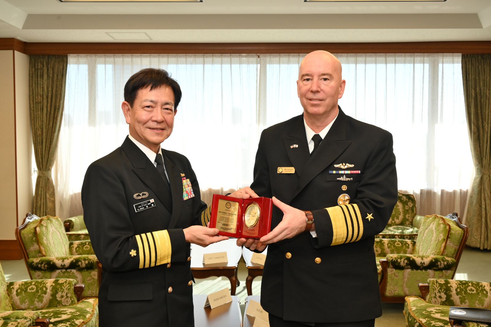 韓国合同巡行訓練戦団長来訪｜幕僚協議｜海上自衛隊 〔JMSDF〕 オフィシャルサイト