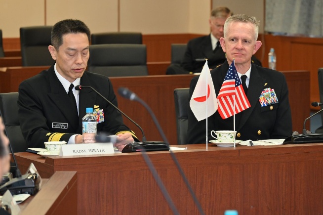 JMSDF-USN Strategic Dialogue by RADM Hirata｜Exercises｜JMSDF Official Site