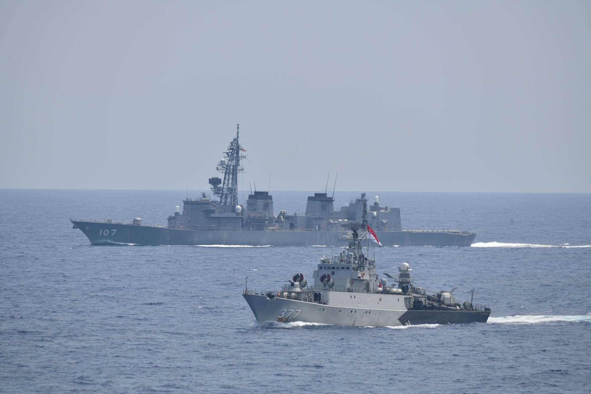 Japan-Indonesia bilateral maritime exercise｜JMSDF Official Site