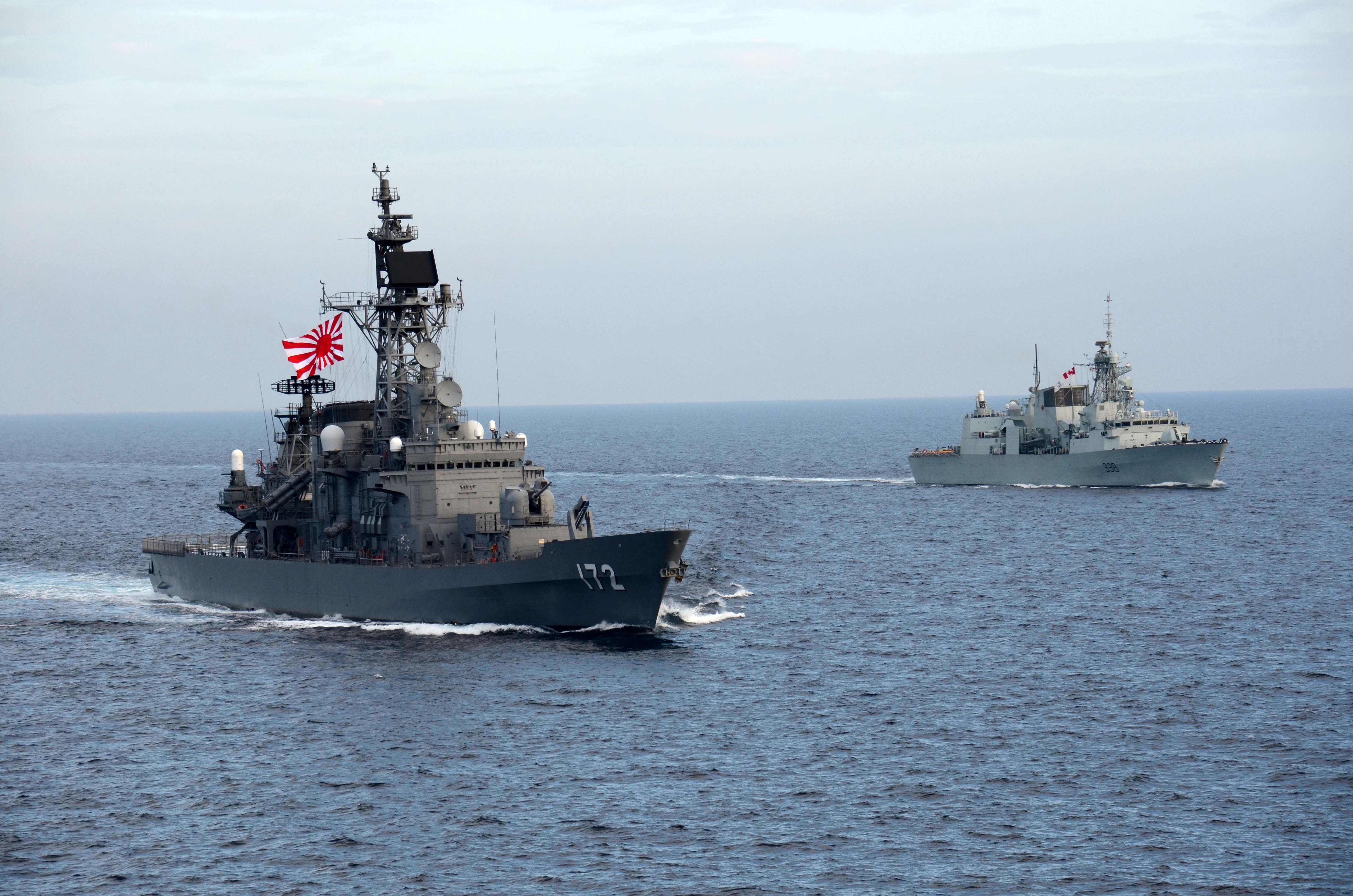 Japan-Canada bilateral exercise｜JMSDF Official Site