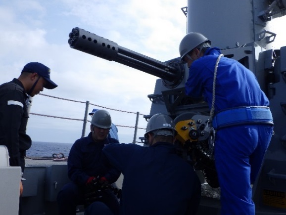 JS ATAGO (DDG 177), JS YUDACHI (DD 103) and JS SHIRANUI (DD 120 ...
