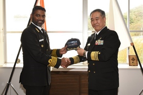 RADM Suraj Berry, Flag officer commanding eastern fleet, made a ...