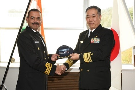 RADM Suraj Berry, Flag officer commanding eastern fleet, made a ...