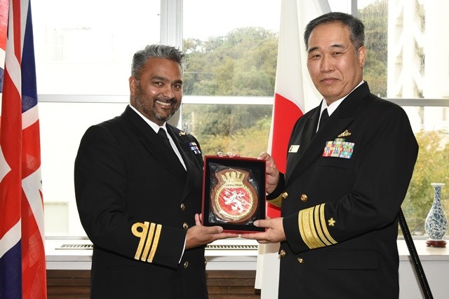 RADM Suraj Berry, Flag officer commanding eastern fleet, made a ...