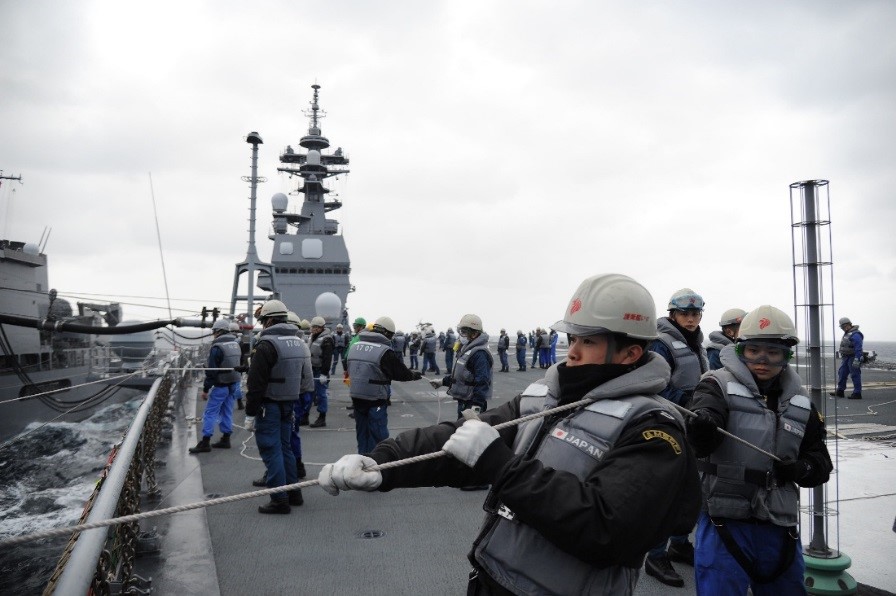 JS ISE conducted RAS with JS OUMI