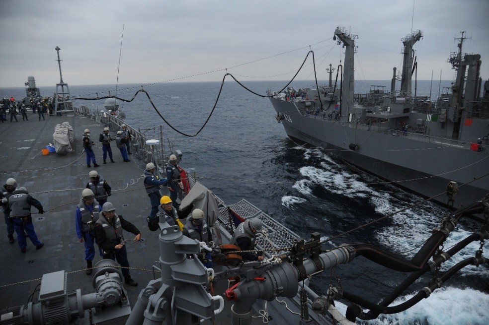 JS ISE conducted RAS with JS OUMI